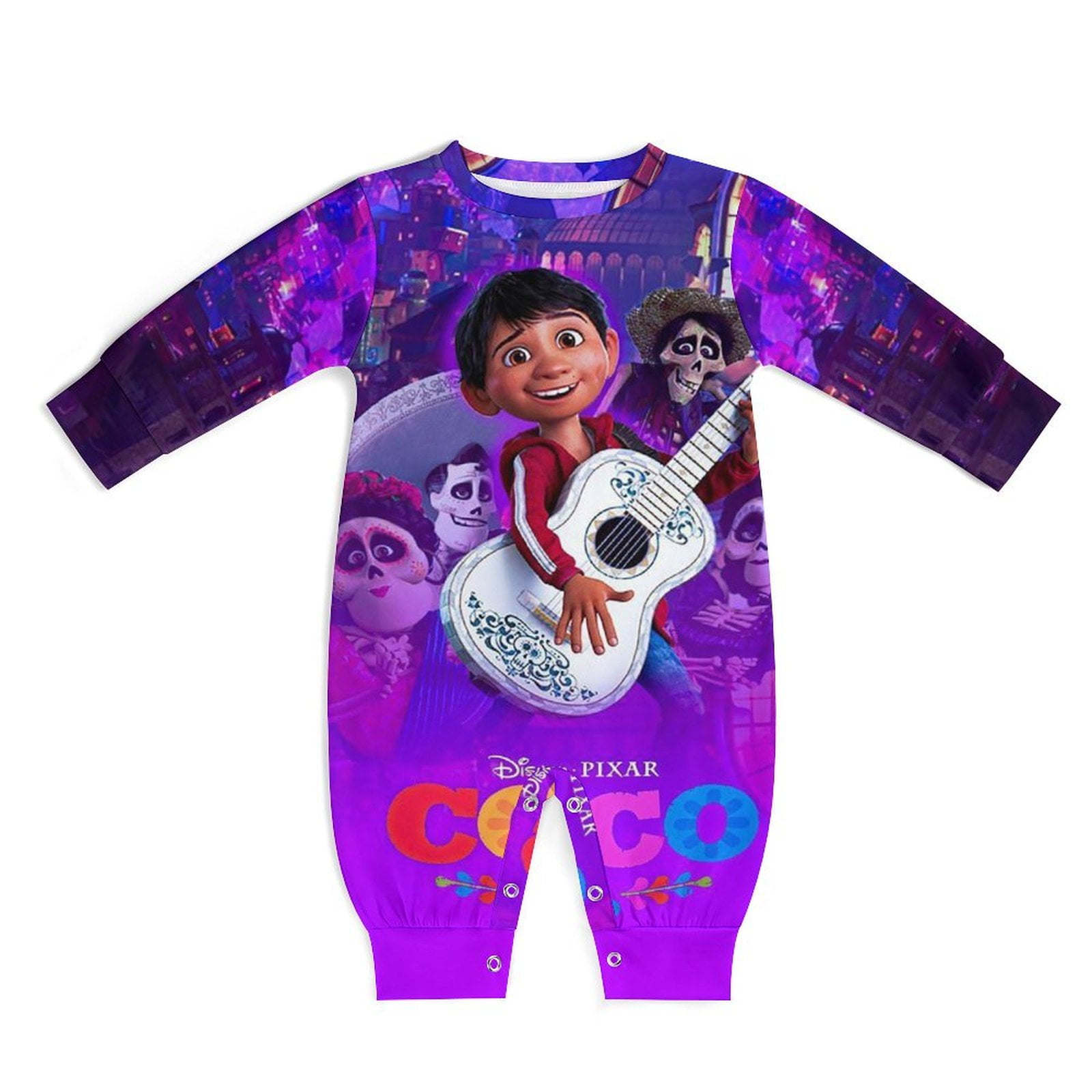 CoCo Baby Onesie Romper Footless Infant Long Sleeve Jumpsuit for Boys ...