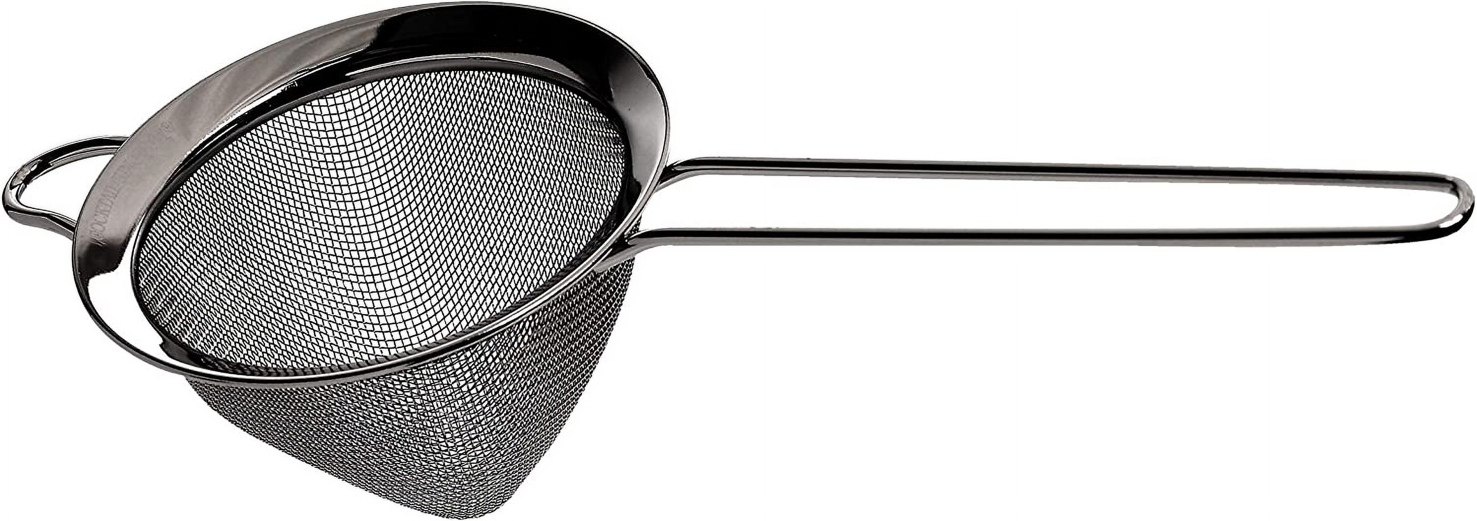 CoCo Strainer, Premium Mesh Cocktail Cone Strainer, Gunmetal Black ...