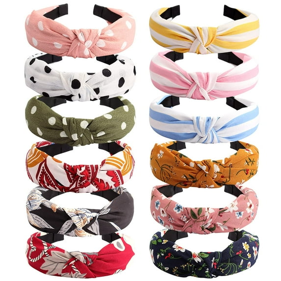 CoCoMangos 24 Pack Headbands for Women Womens Headbands Wide Headbands for Women Girls Headbands ...