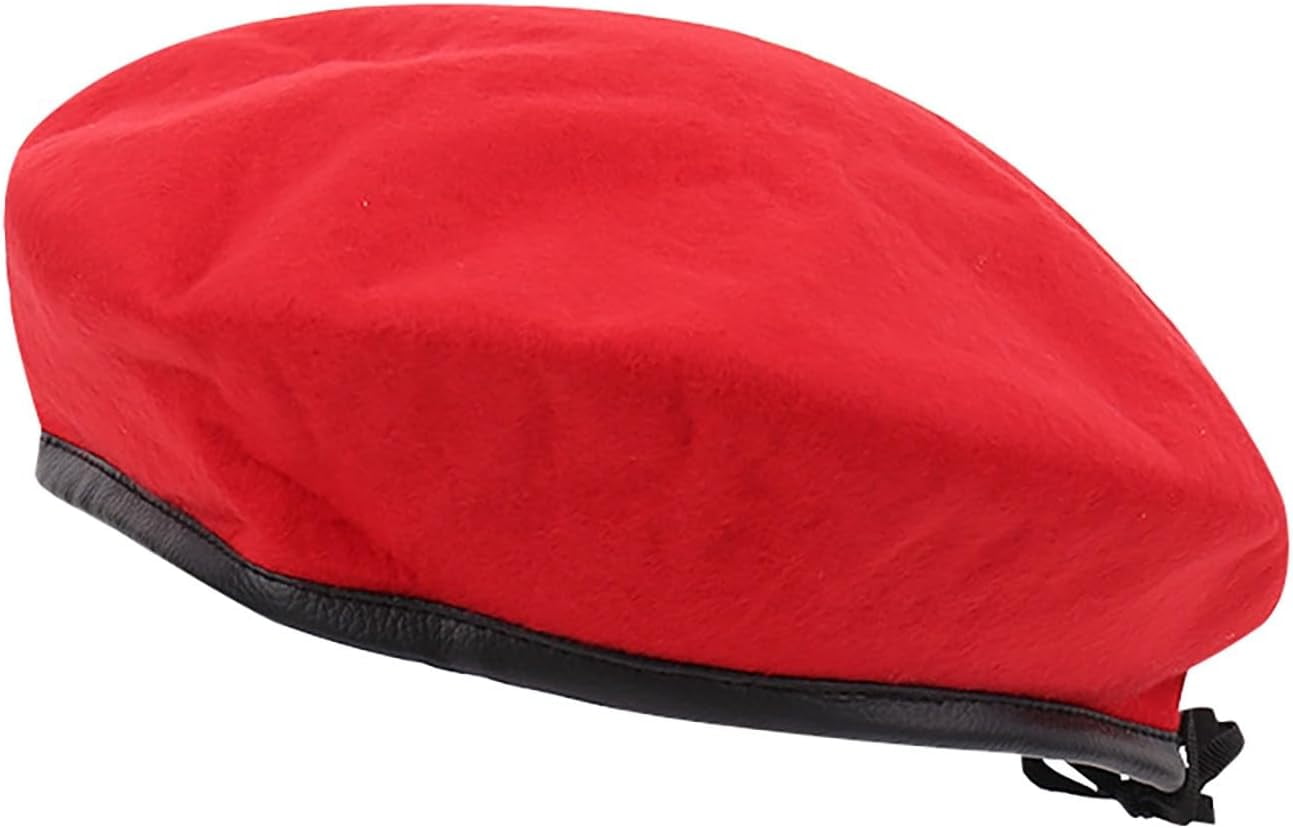 CoCoMangos British Military Berets for Women Adjustable Wool Army Style ...