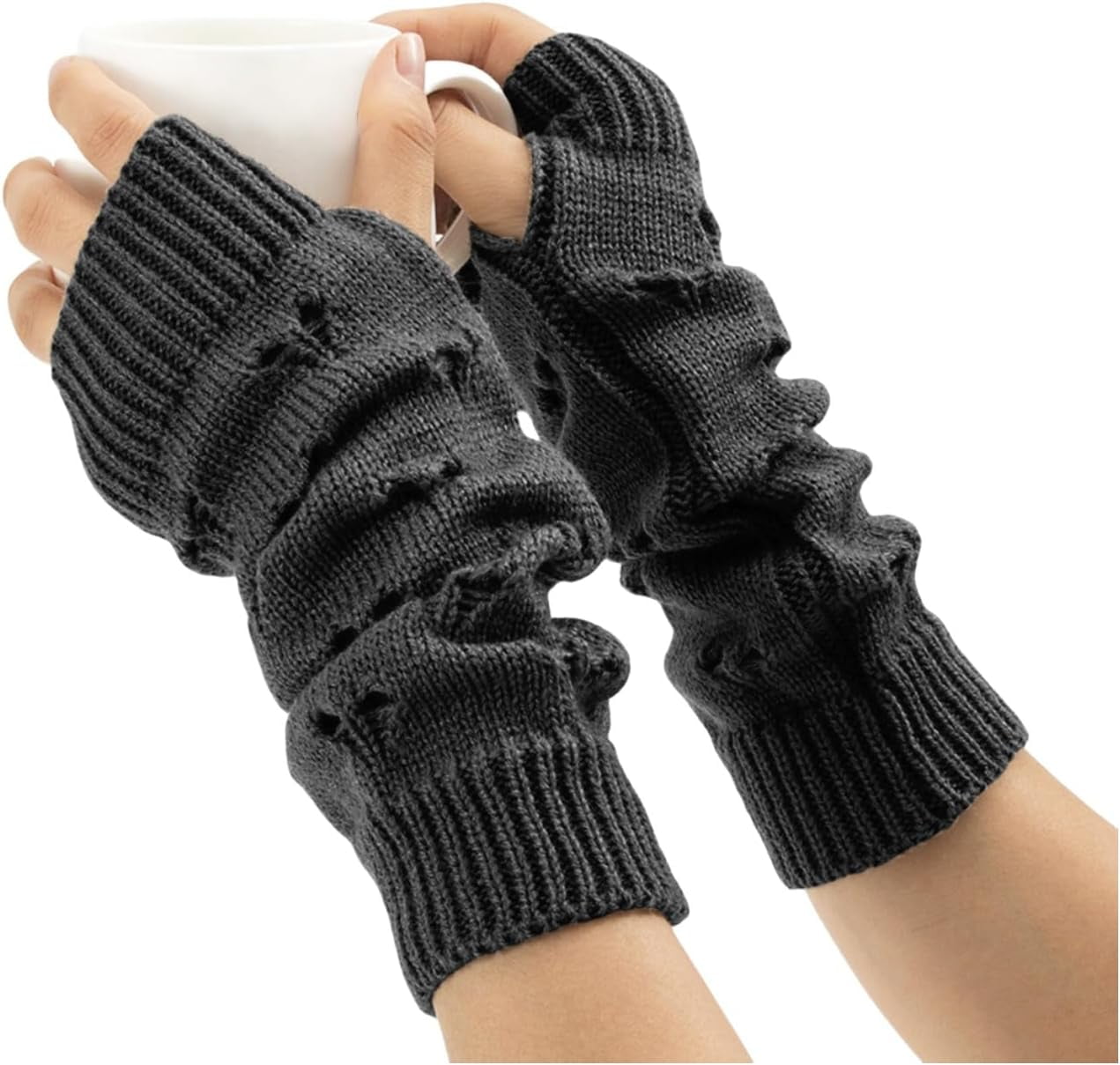 CoCoMangos Grunge Gloves Fairy Grunge Accessories Ripped Glove Crochet ...