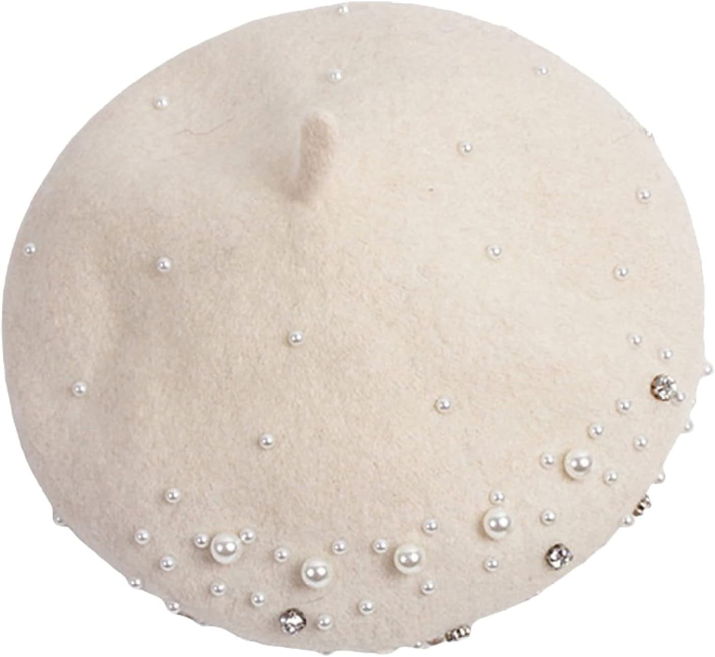 CoCoMangos JDSHISO Beret Hats for Girls Pearl Beret Hat Autumn Winter ...