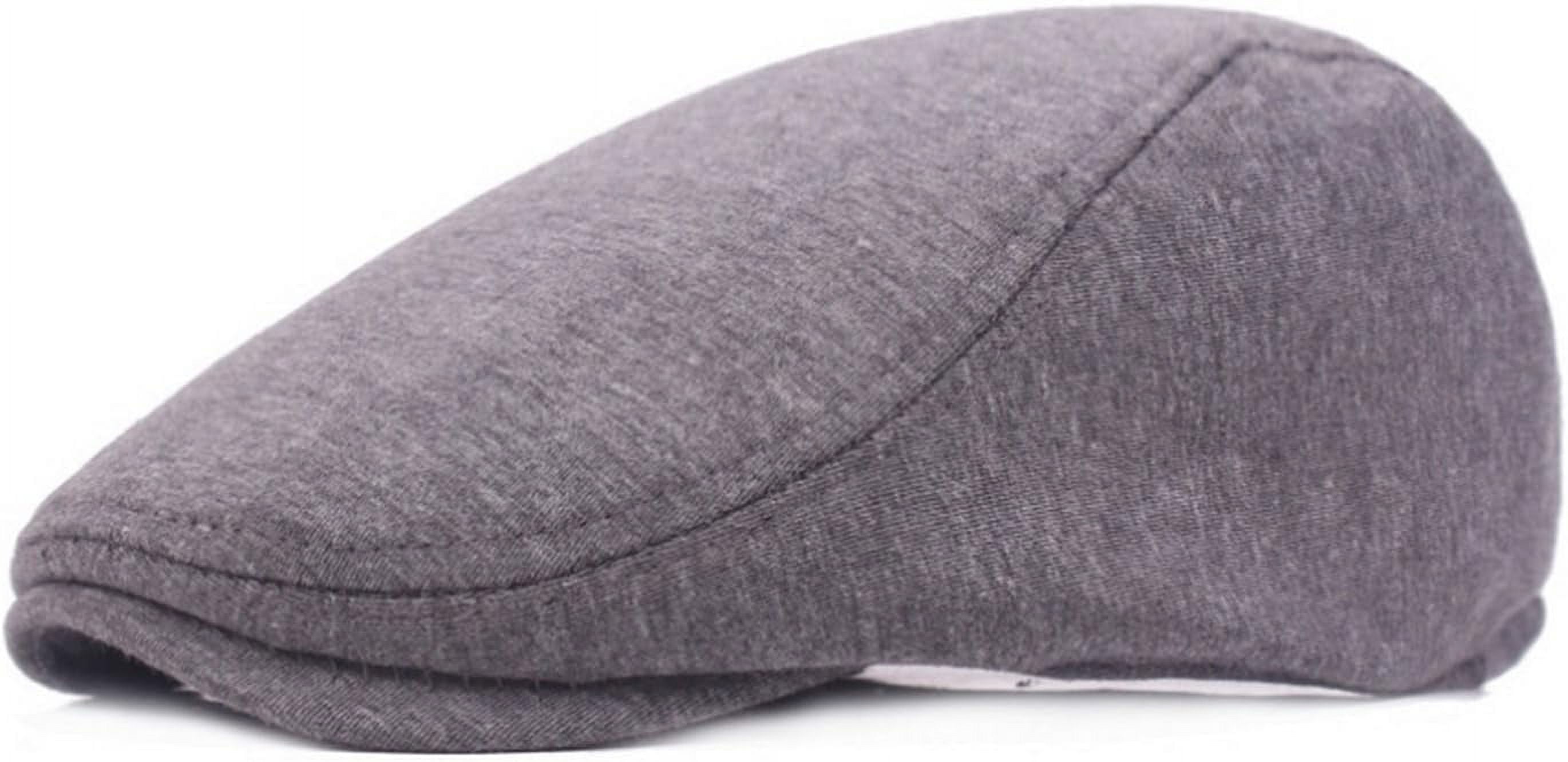 CoCoMangos Men's Classic Solid Duckbill Newsboy Beret Ivy Cap Cabbie ...