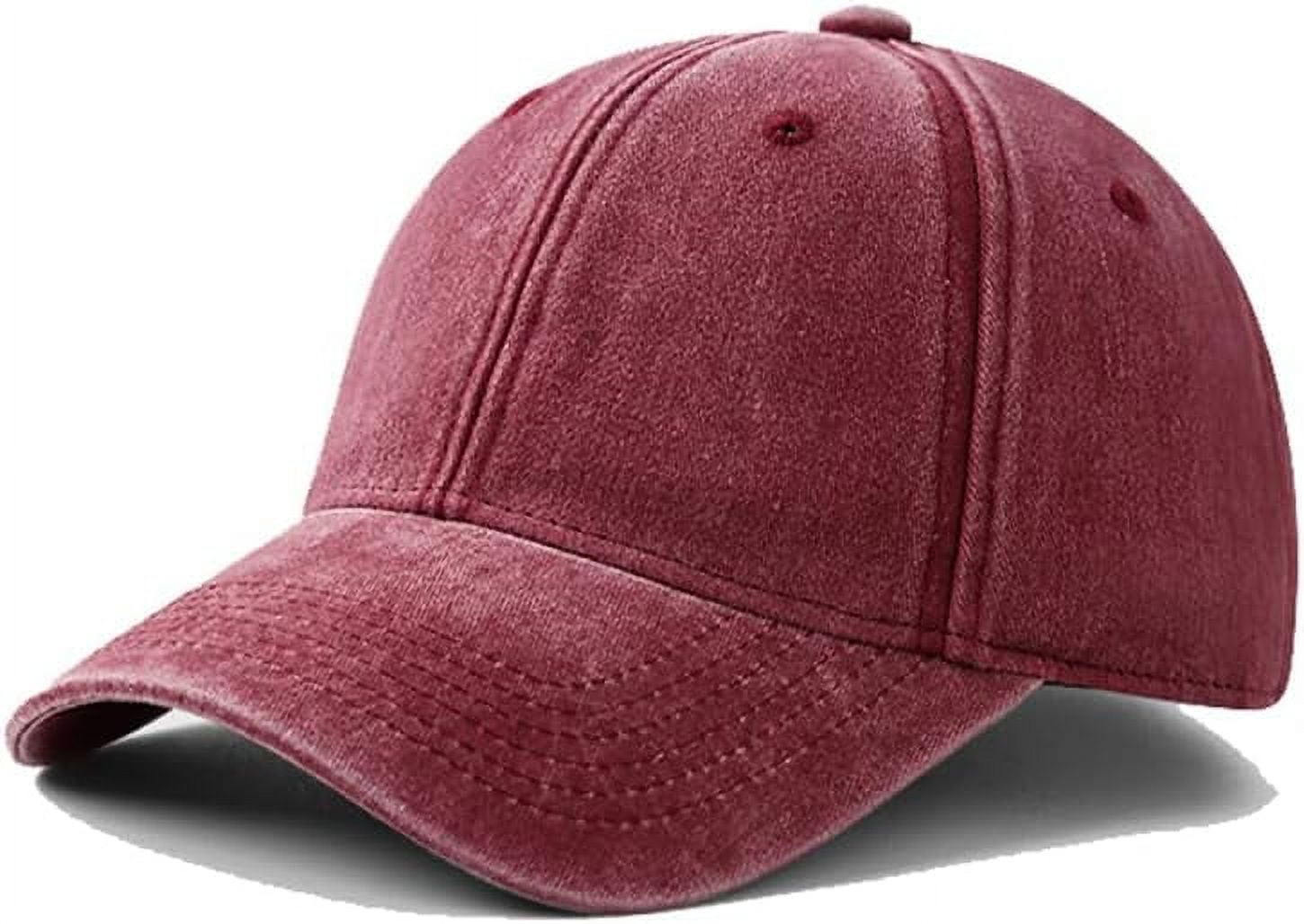 CoCoMangos Oversize Baseball Cap for Big Heads 23.6"-25.10", Denim ...