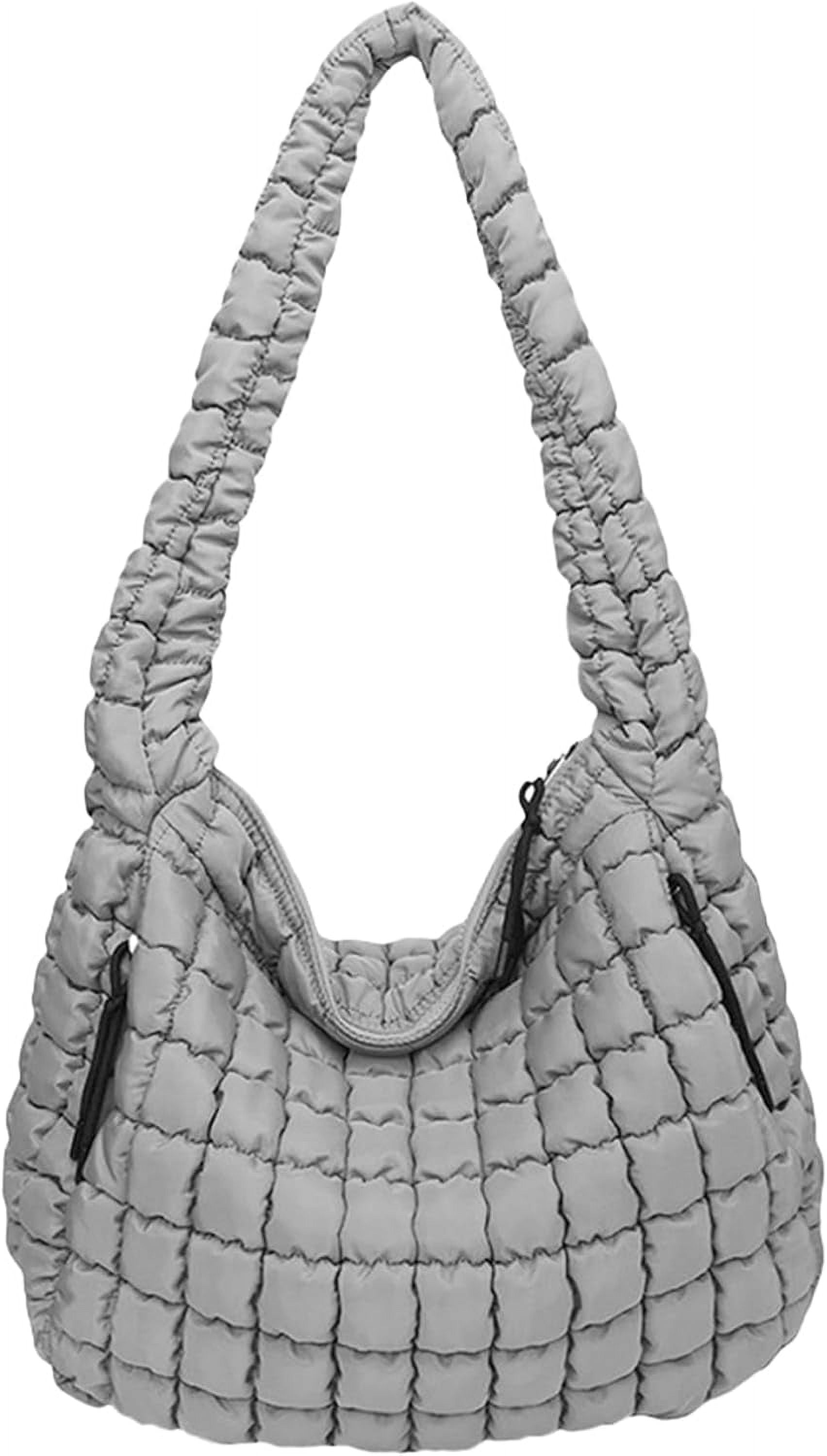 CoCoMangos Puffer Tote Bag Women Quilted Crossbody Bag Large Shoulder ...