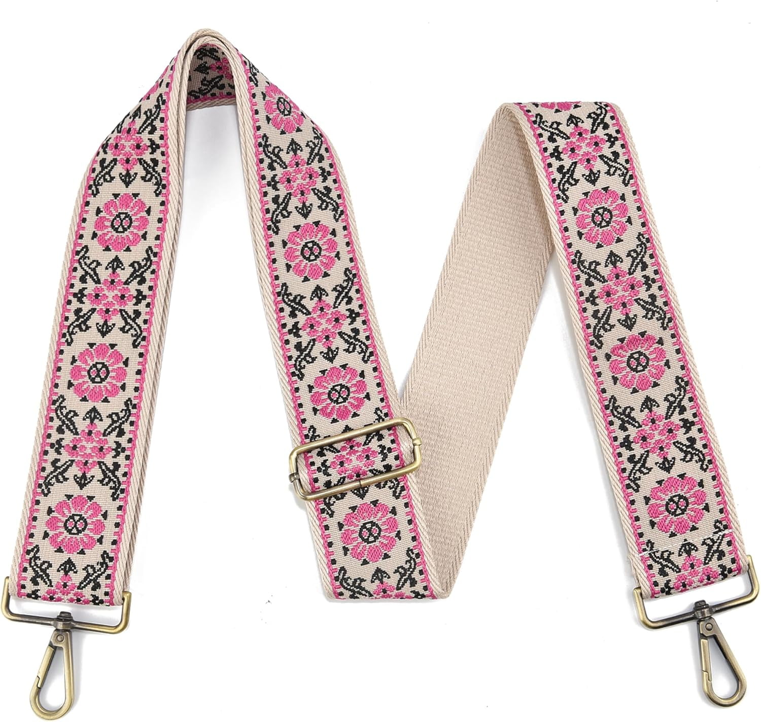 CoCoMangos Purse Strap Brushed Brass Hardware Wide Replacement ...