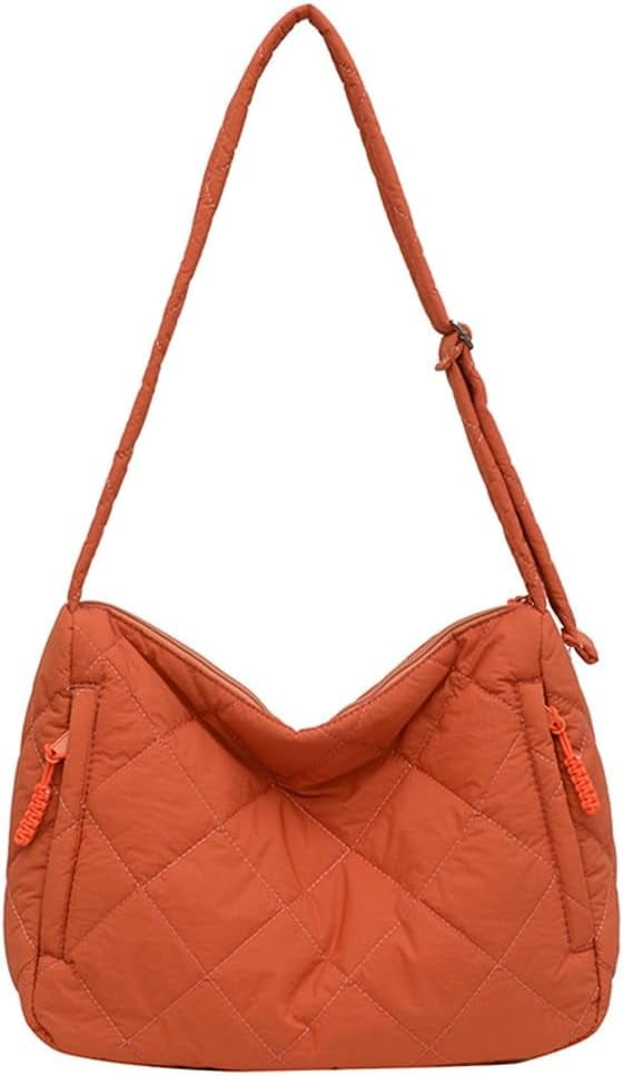 CoCoMangos Quilted Tote Bag Cute Puffer Shoulder Bag Lightweight Padding Hobo Bags Crossbody ...