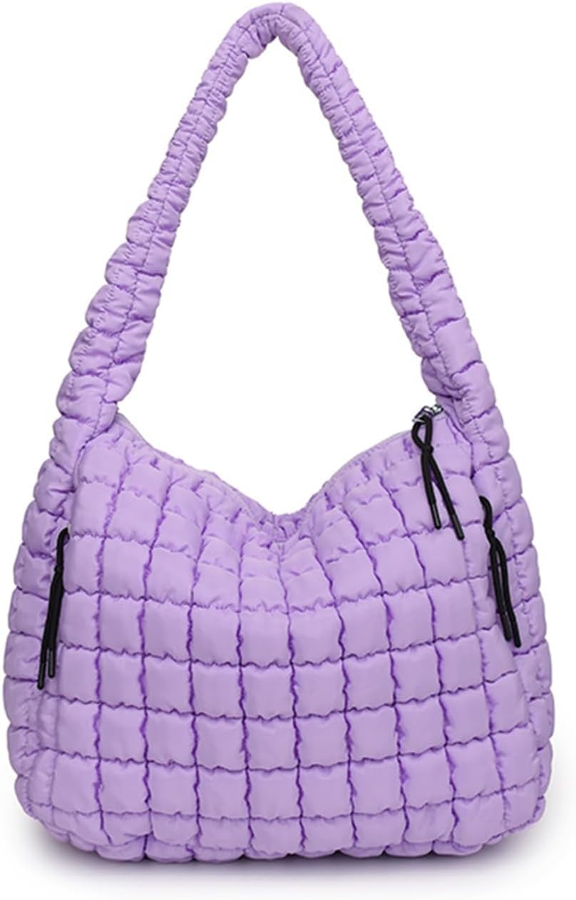 CoCoMangos Quilted Tote Bag, Large Lightweight Quilted Bag Puffer Tote ...