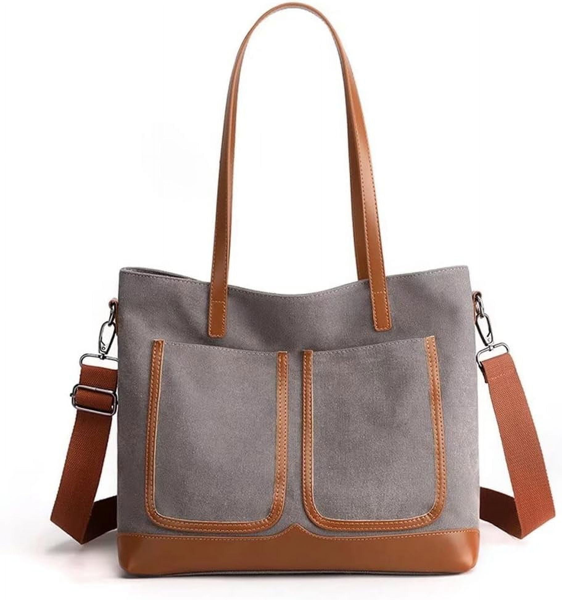 CoCoMangos Shoulder Bag for Women Multi Pocket Handbag Large Capacity ...