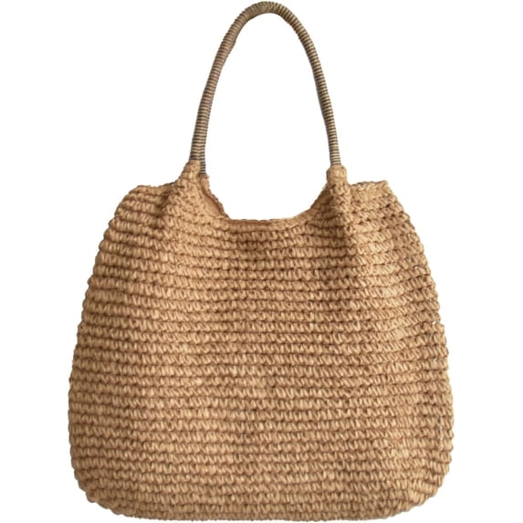 CoCoMangos Straw Beach Bag for Women Tote Purse Shoulder Bag Everything ...