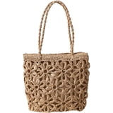 CoCoMangos Straw Woven Handbags for Women Hollow Shoulder Bag Large ...