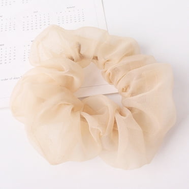 Claire's Blush Pink Sheer Rose Scrunchie for All Ages - Walmart.com