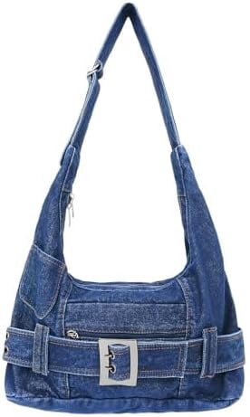 CoCoMangos Vintage Denim Purses For Women Jean Adjustable Crossbody ...