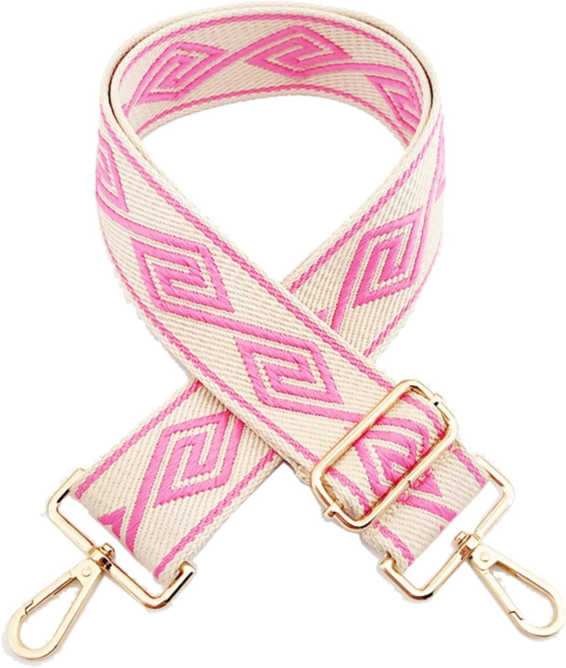 CoCoMangos Wide Diamond Pattern Purse Bag Strap Replacement Adjustable ...