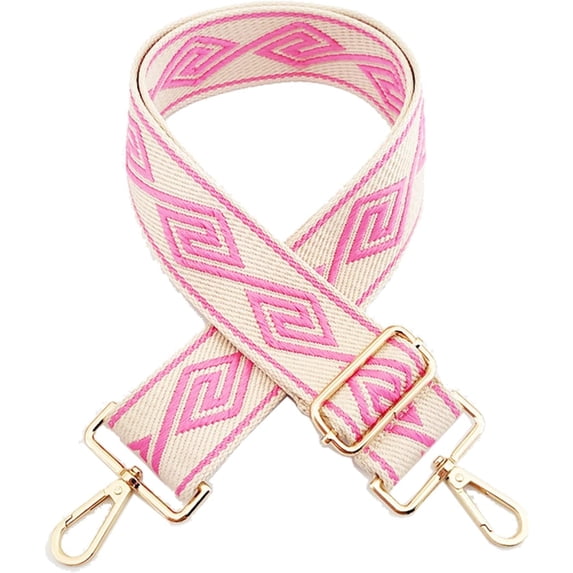 CoCoMangos Wide Diamond Pattern Purse Bag Strap Replacement Adjustable ...
