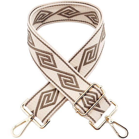CoCoMangos Wide Diamond Pattern Purse Bag Strap Replacement Adjustable ...