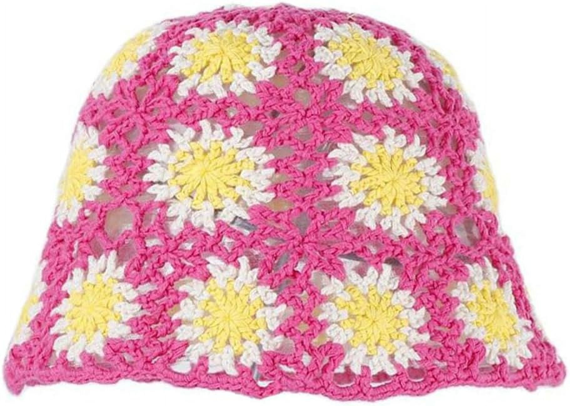 CoCoMangos Women's Crochet Fisherman Hat Knitted Handmade Foldable ...