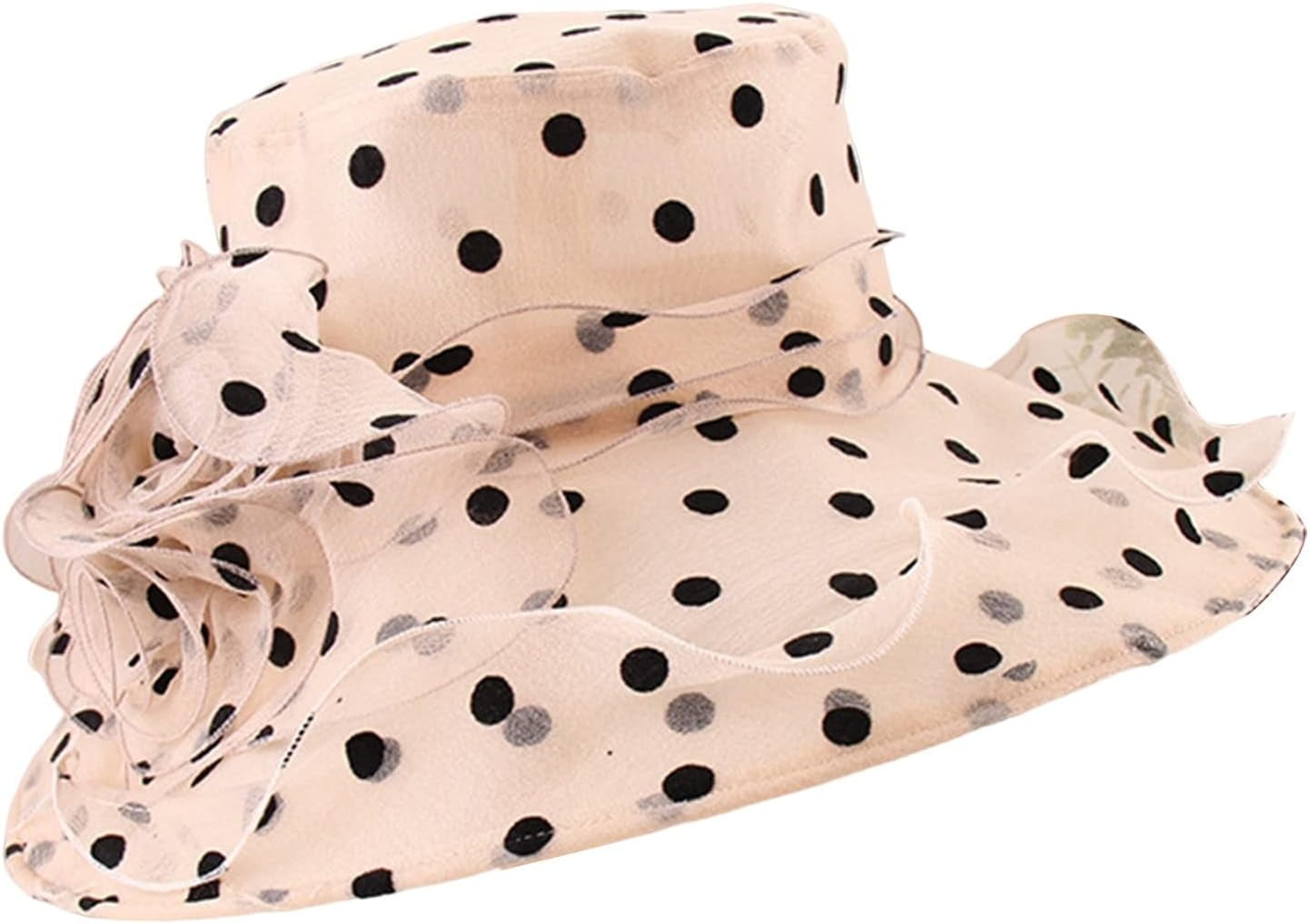 CoCoMangos Women's Organza Church Fascinator Hats Tea Party Bridal ...