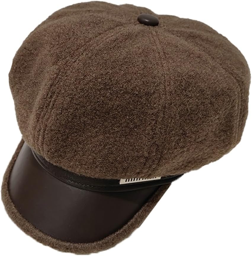 CoCoMangos Womens Newsboy Hats for Women Beret Cap Soft Aesthetic Hat ...
