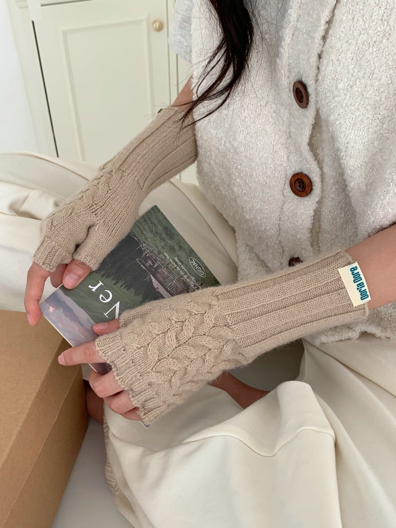 CoCoMangs New Year Gift Gloves Women Gloves Dopamine Knit Sleeve Pile ...