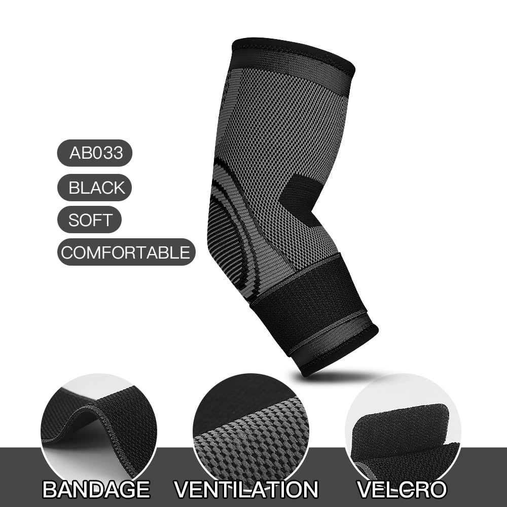 CoCoMangs Sports Elbow Protection Breathable Weightlifting Elbow ...