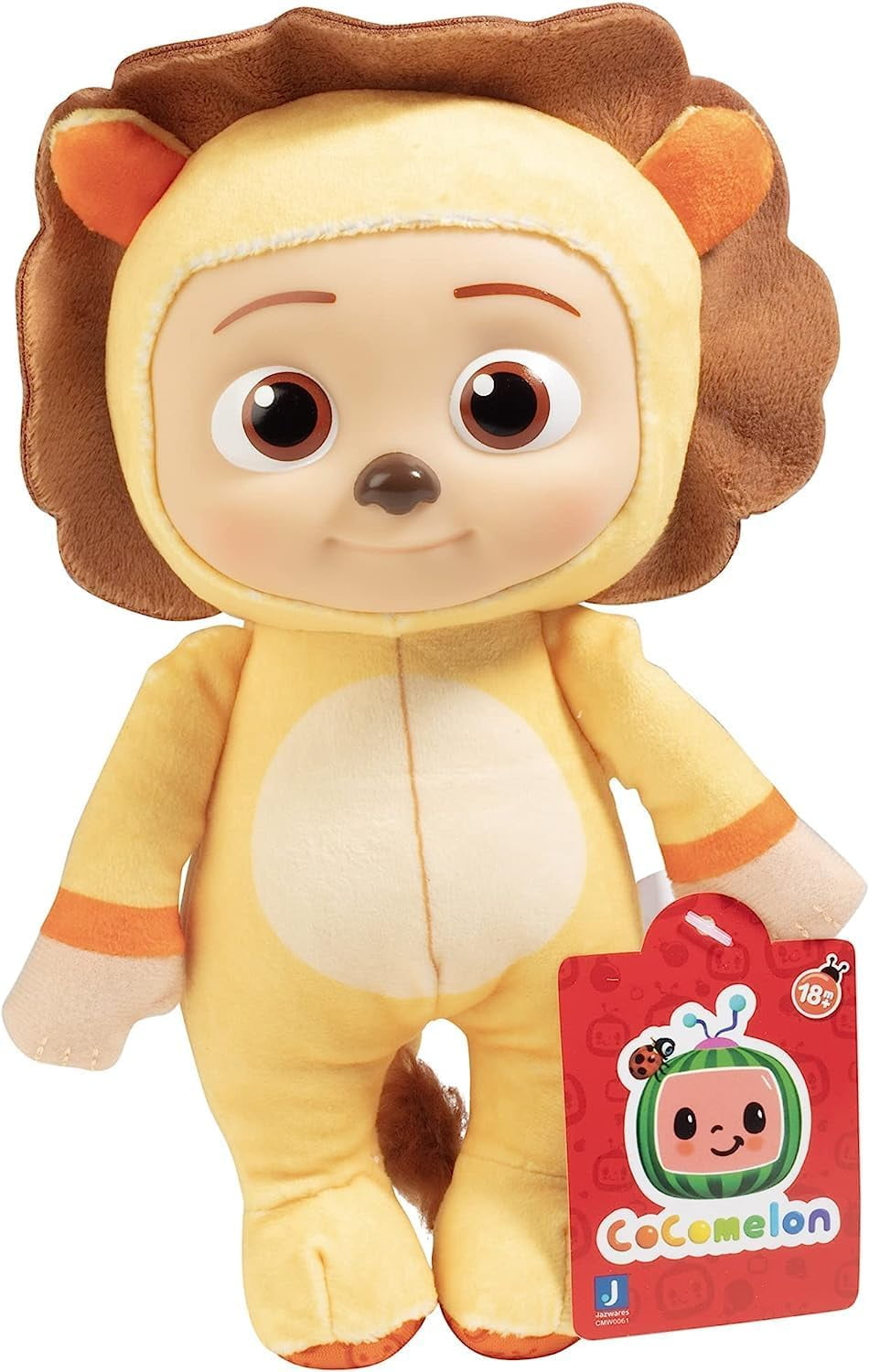 CoComelon 8" JJ Plush Toy, Lion Onesie - Officially Licensed - Soft ...