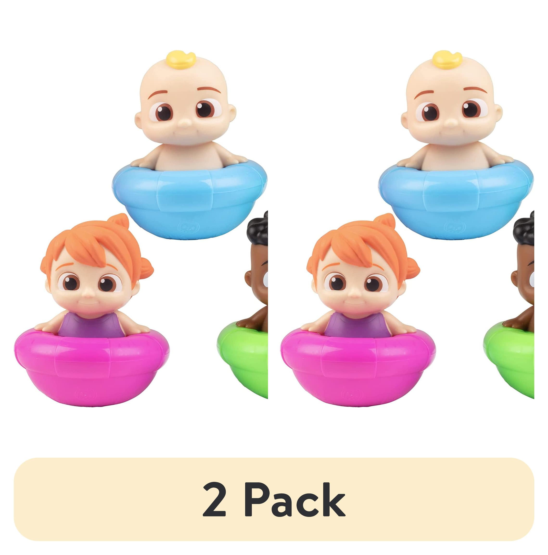 (2 pack) CoComelon Bath & Pool Toys, 3 Piece Set - JJ, Cody & YoYo ...