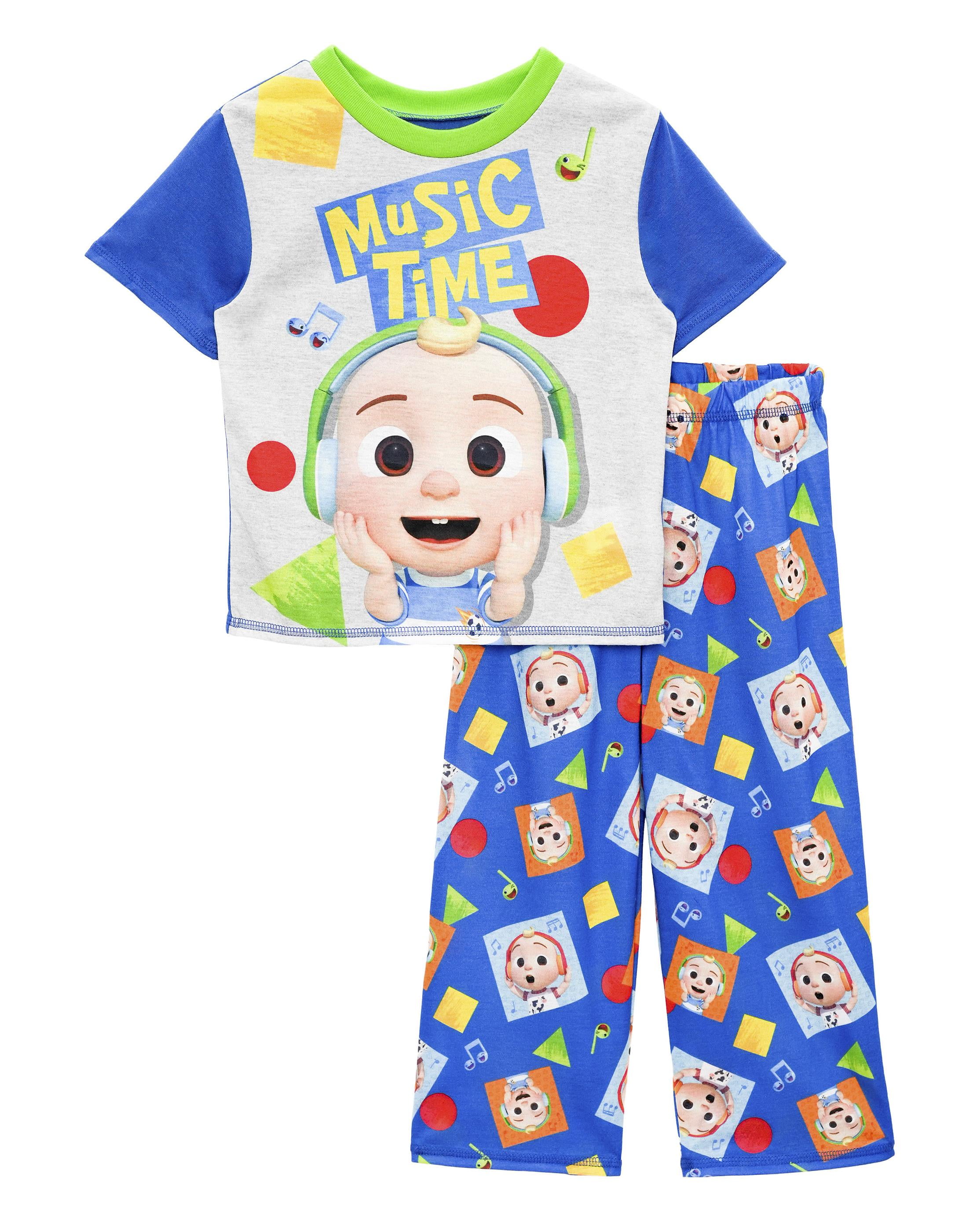CoComelon Boys Pajama, 2 Piece Sleepwear Set, CoComelon, Size: 3T ...