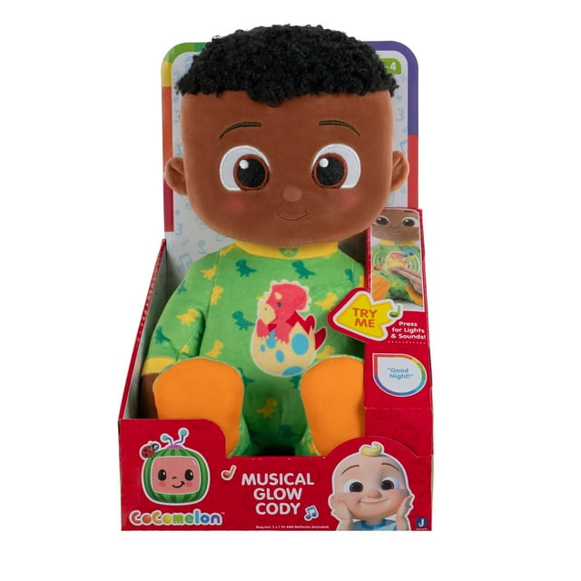 CoComelon, Cody Light Up Plush, Includes Musical Sounds, Baby and ...