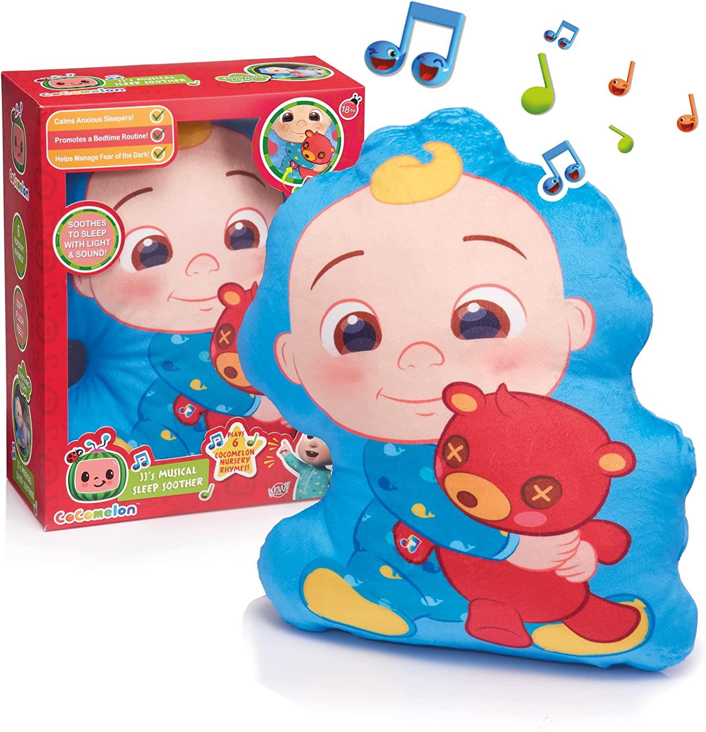 CoComelon JJ Musical Sleep Soother Pre-School Night Light Learning Toy ...