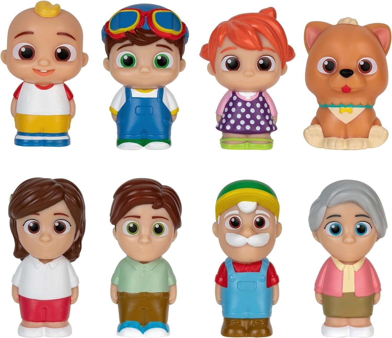 CoComelon Family 8 Figure Set, JJ and Family - Walmart Business Supplies