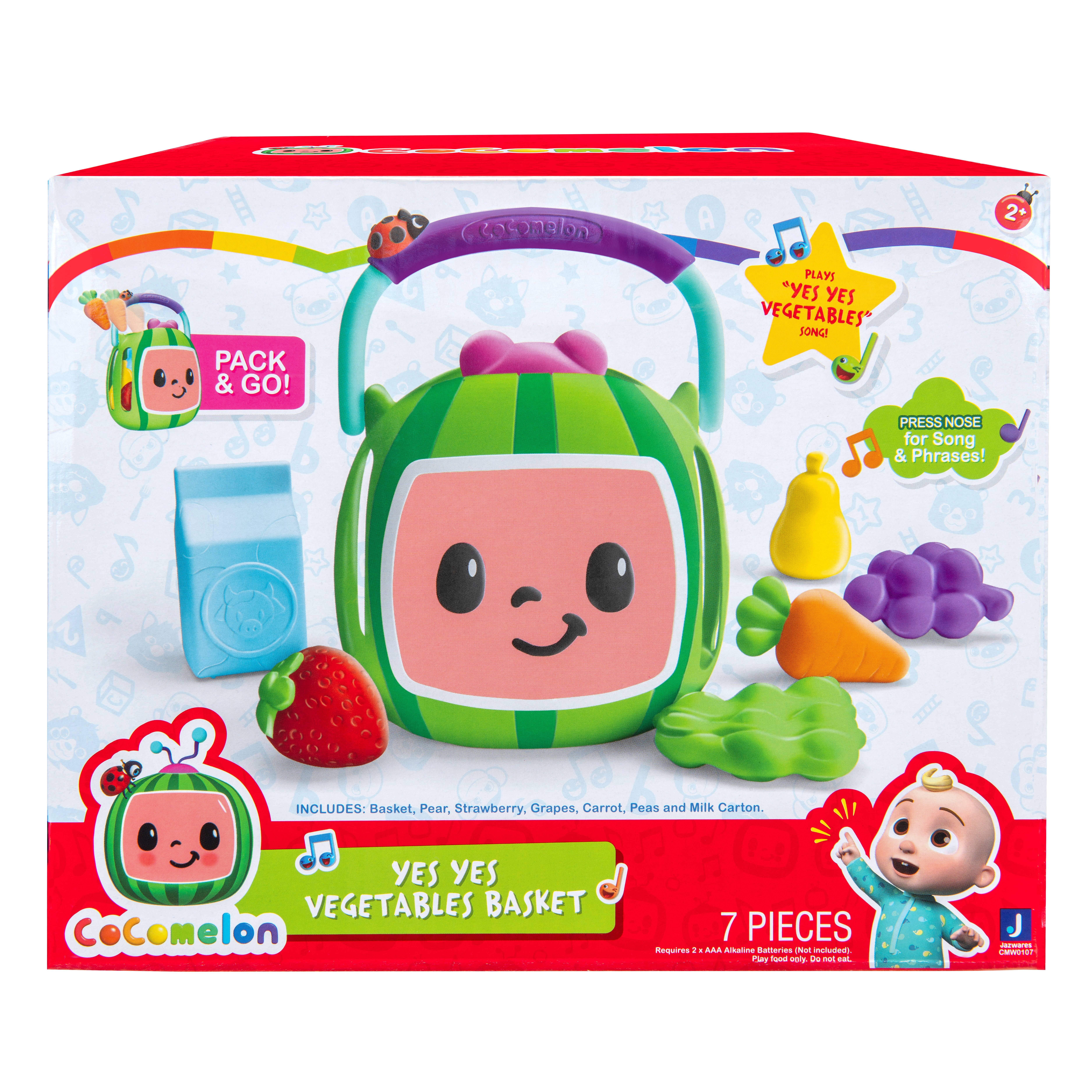 CoComelon Musical Vegetable Basket - Classroom Learning Tool - Walmart ...