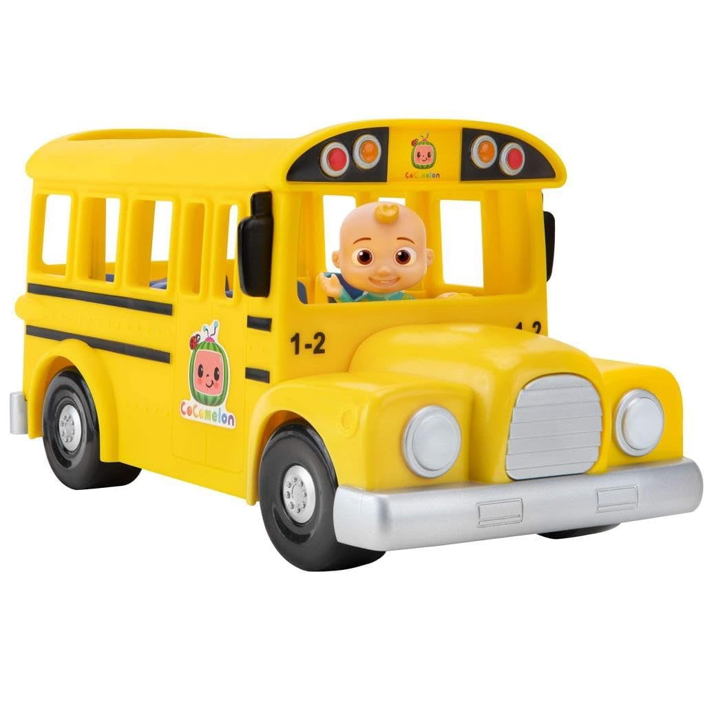 CoComelon Official Musical Yellow OIF8 School Bus, Plays Clips from ...
