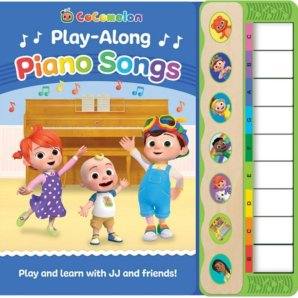 CoComelon Play-Along Piano Songs, (Board Book) - Walmart Business Supplies