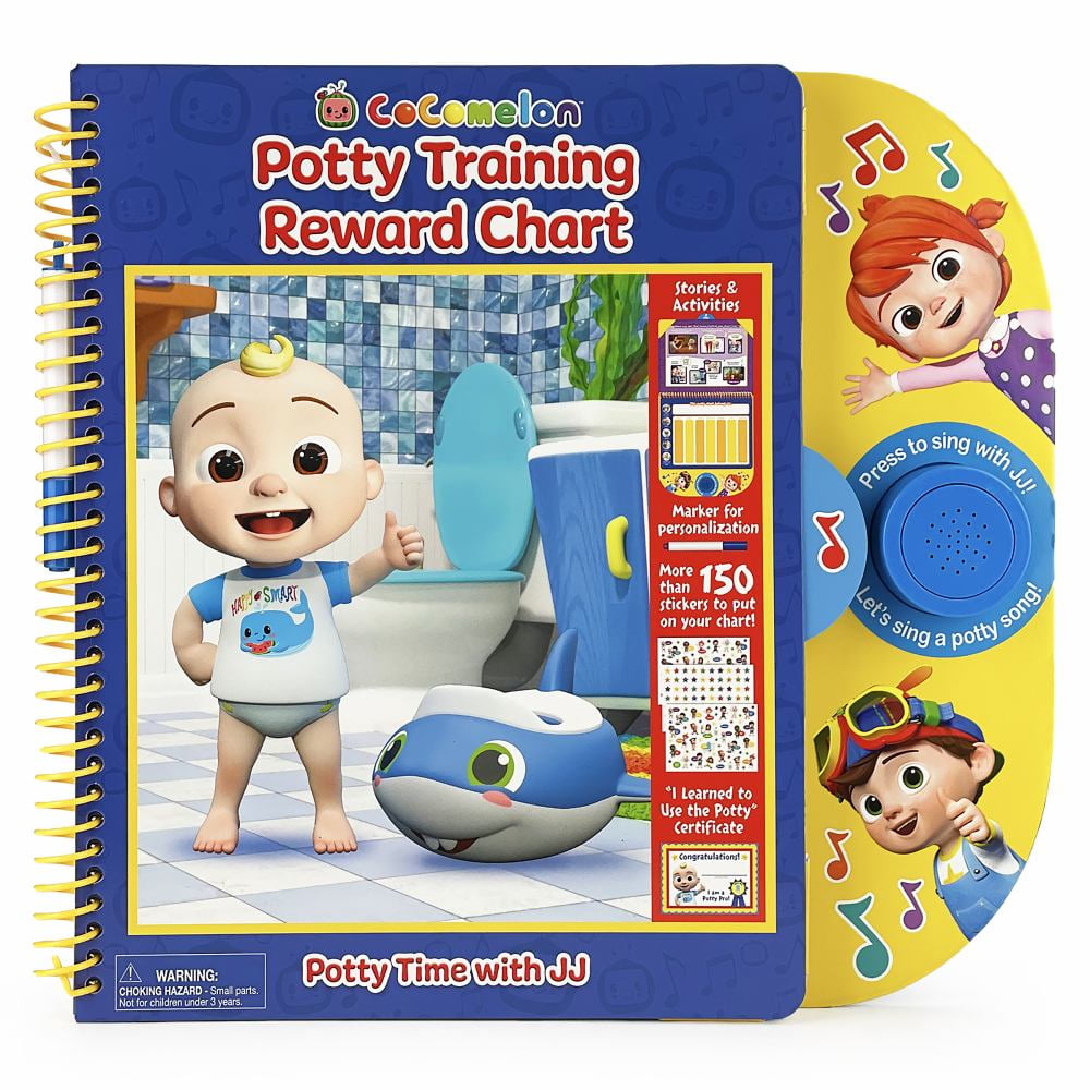 CoComelon Potty Training Reward Chart (Spiral-Bound) - Walmart.com