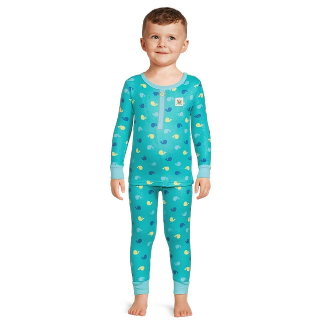 CoComelon Toddler Boy's Snug-Fit Pajama Set, 2-Piece Sleeper Night ...