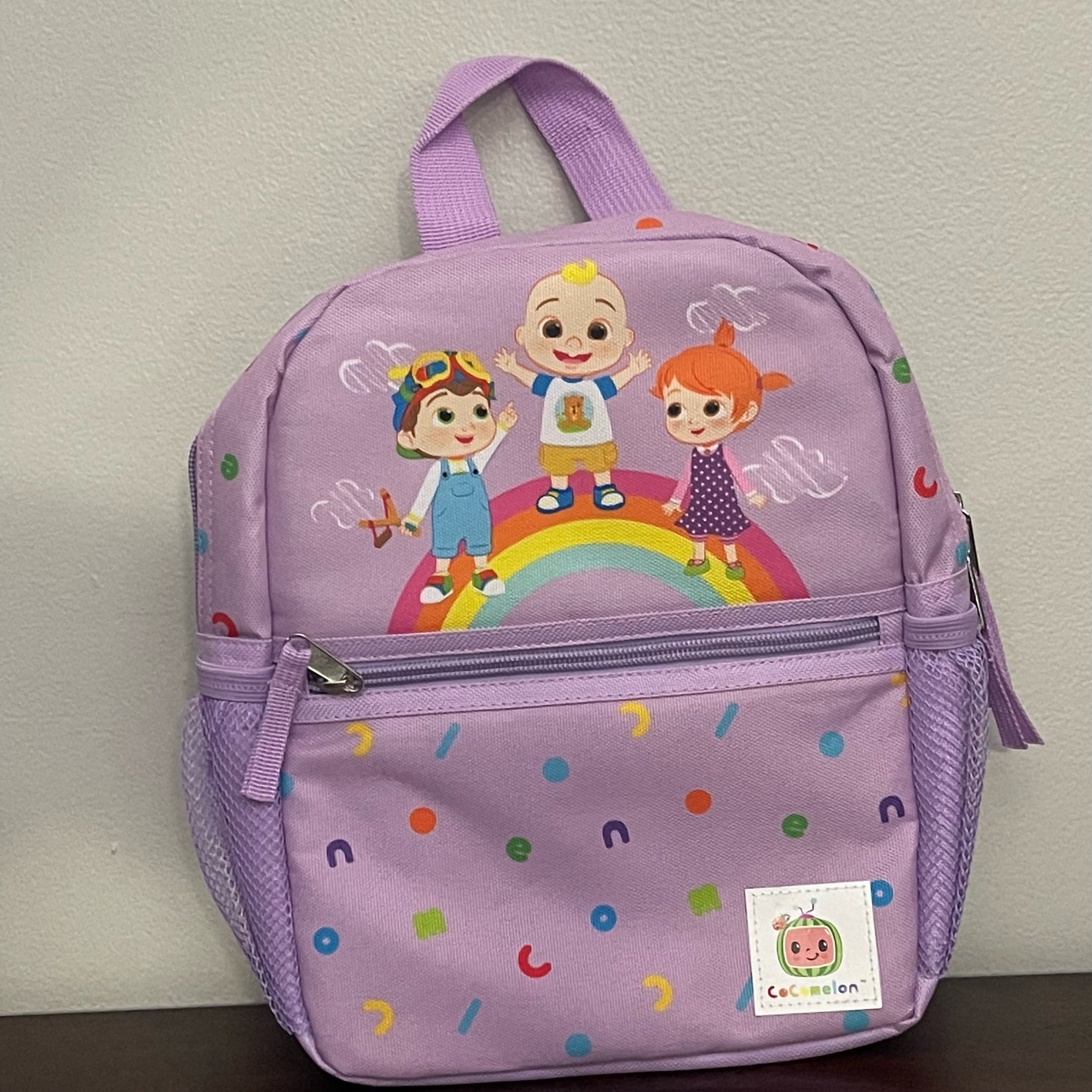 CoComelon by Cocomelon Toddler Harness Polyester Backpack, Lilac ...