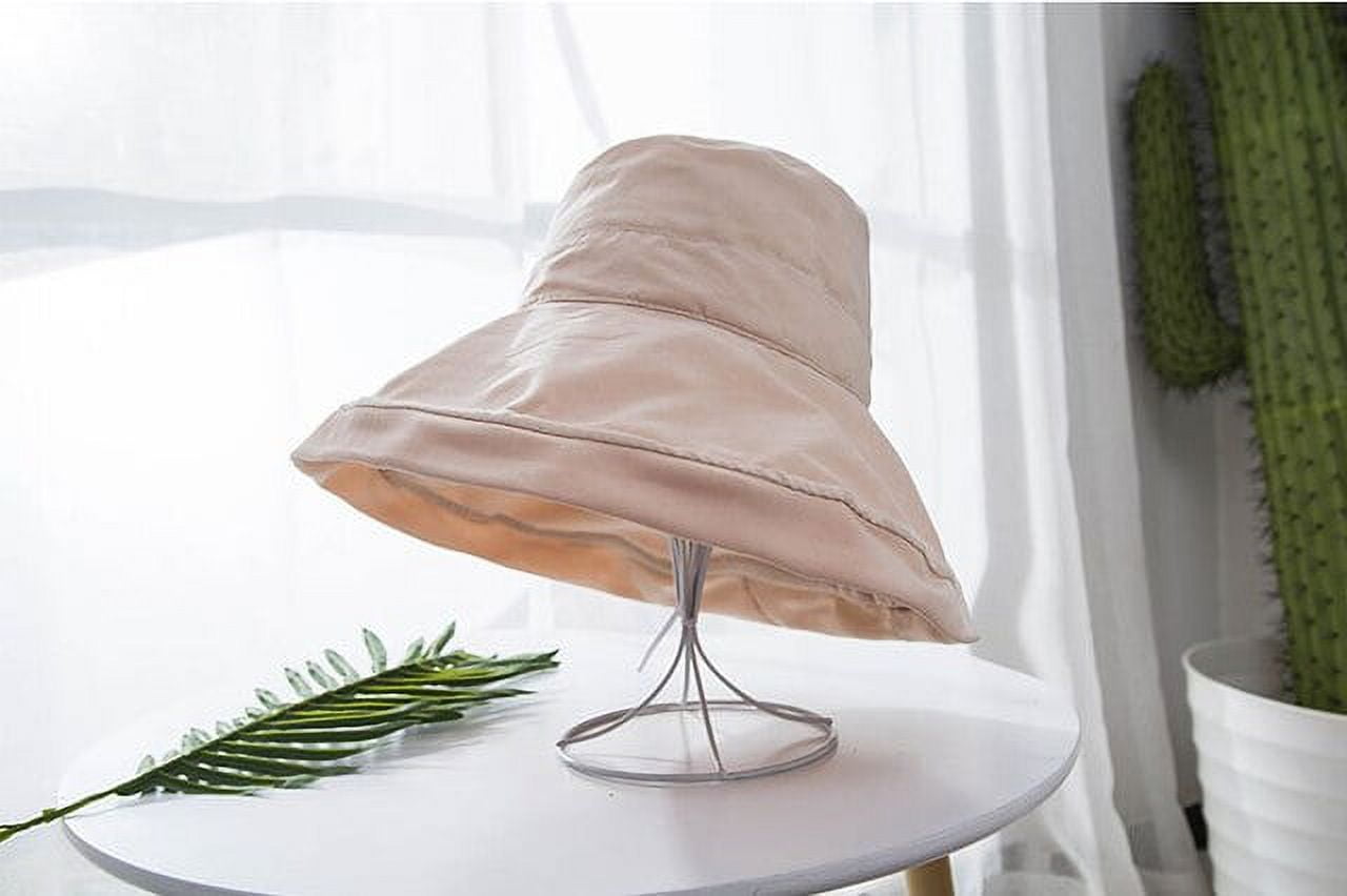 CoCopeanut 2020 Wide Brim Women Sun Hat Cap Casual Large Brim Bucket ...