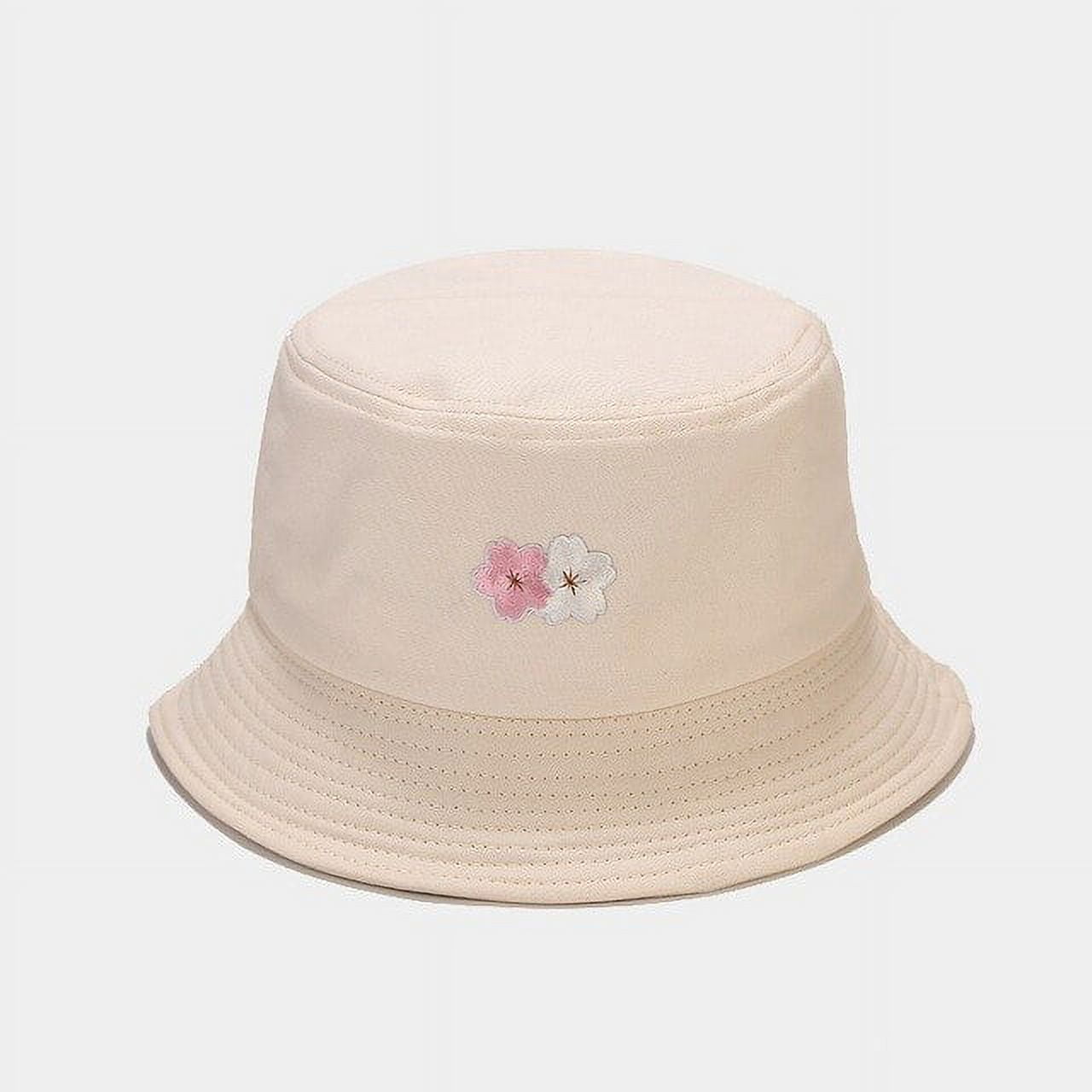 CoCopeanut 2022 Baru Modis Bunga Sakura Panama Topi Bunga Mawar Topi ...