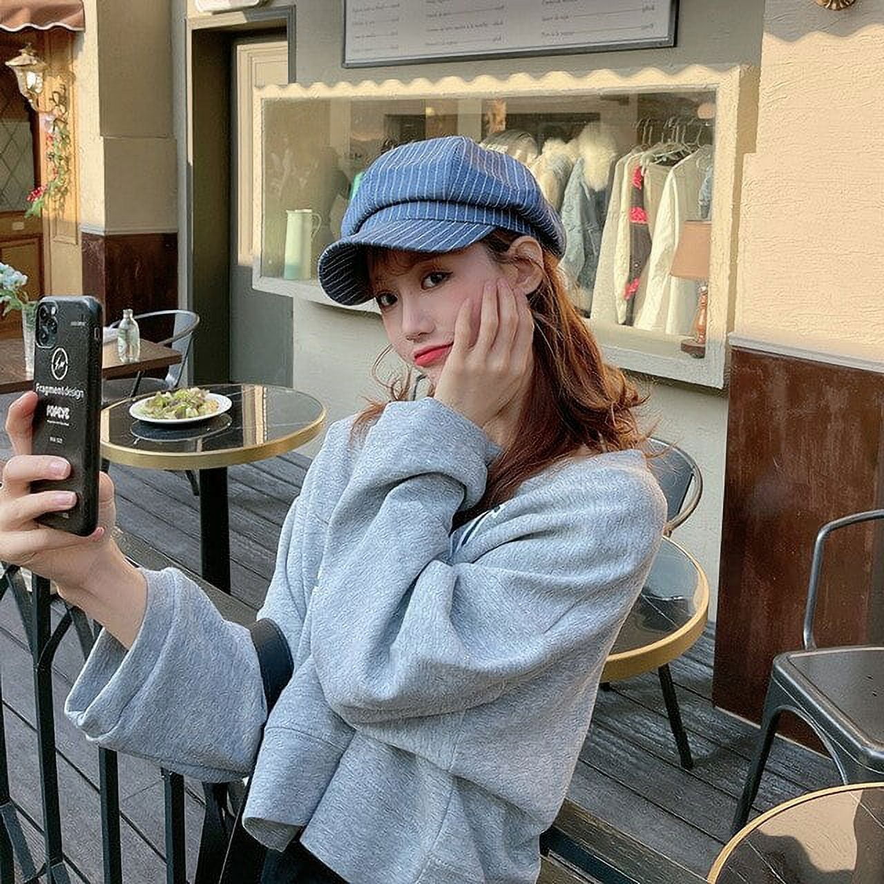CoCopeanut Baru Fashion Wanita Topi Militer Musim Semi Musim Gugur ...