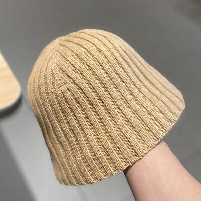 CoCopeanut Baru Musim Dingin Merajut Topi Ember untuk Wanita Wanita ...