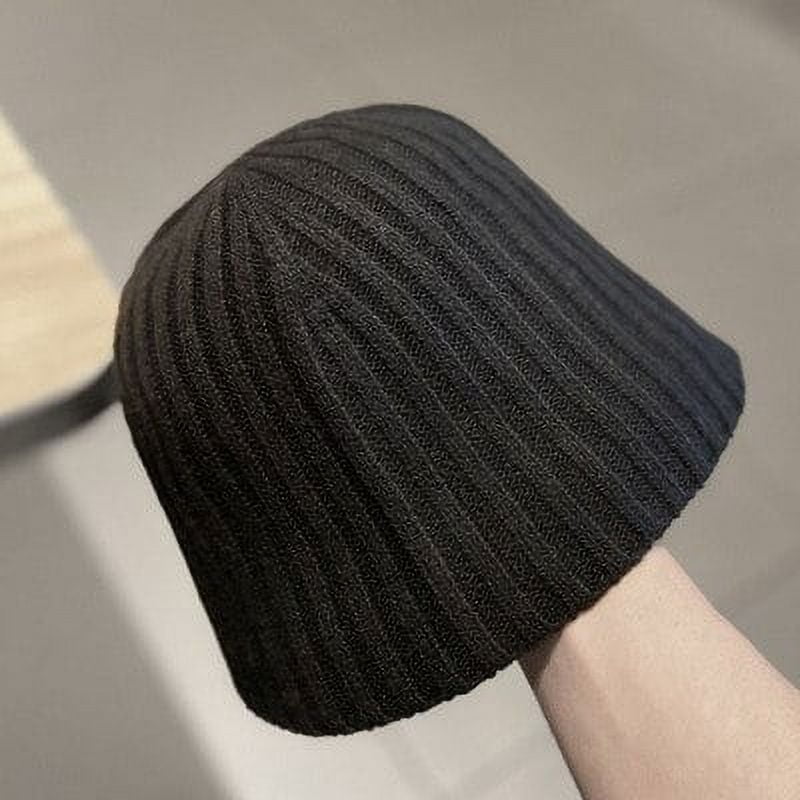 CoCopeanut Baru Musim Dingin Merajut Topi Ember untuk Wanita Wanita ...