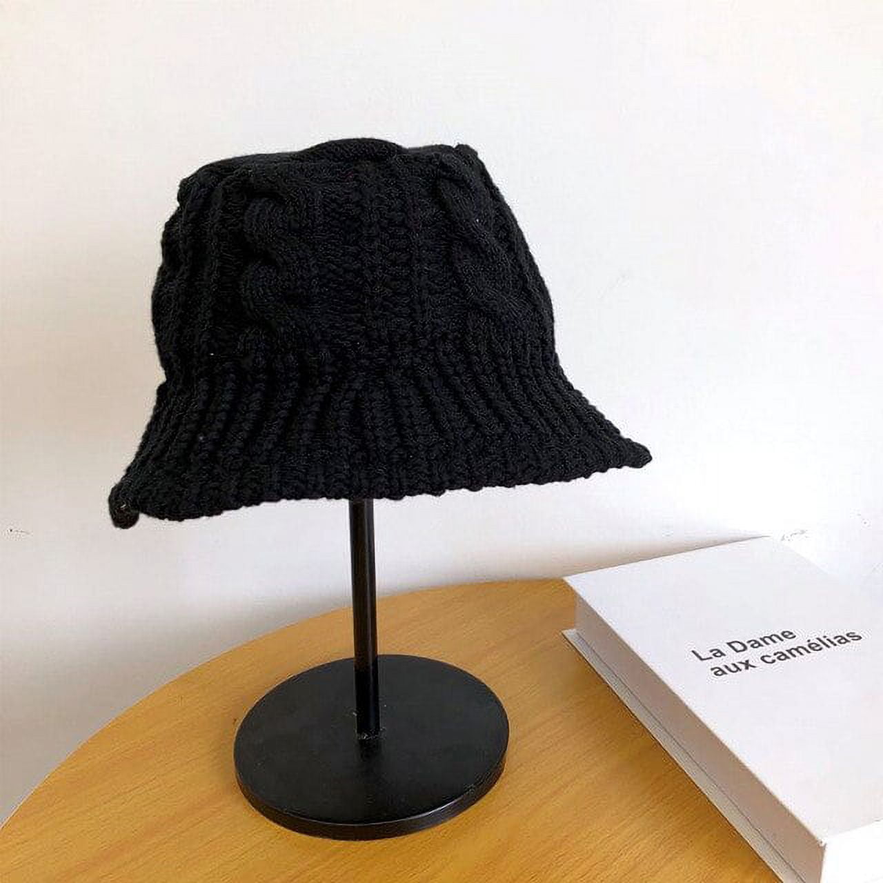 CoCopeanut Baru Rajutan Musim Semi Musim Dingin Ember Topi Wanita ...