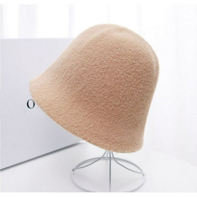 CoCopeanut Baru Solid Panama Hangat Musim Dingin Musim Semi Wanita ...