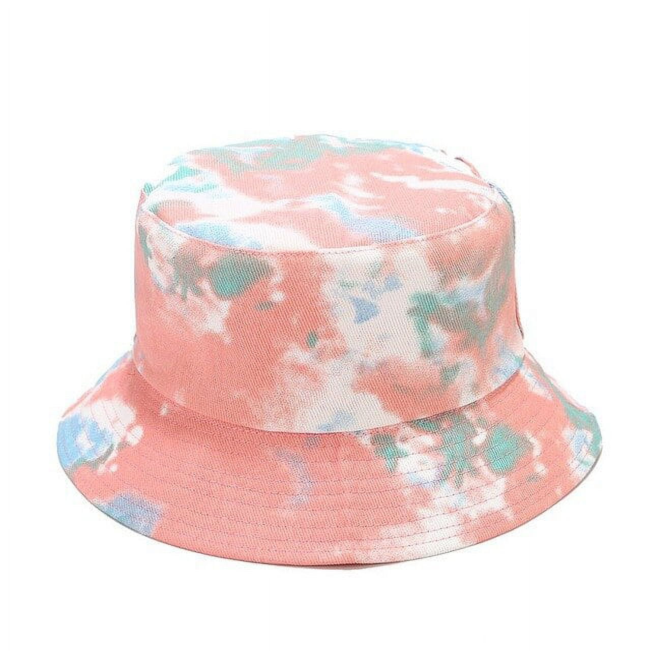CoCopeanut Double-sided Wearing Cap Visor Rainbow Color Bucket Hat Men ...