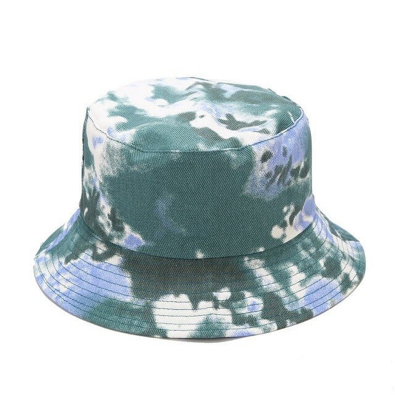 CoCopeanut Double-sided Wearing Cap Visor Rainbow Color Bucket Hat Men ...