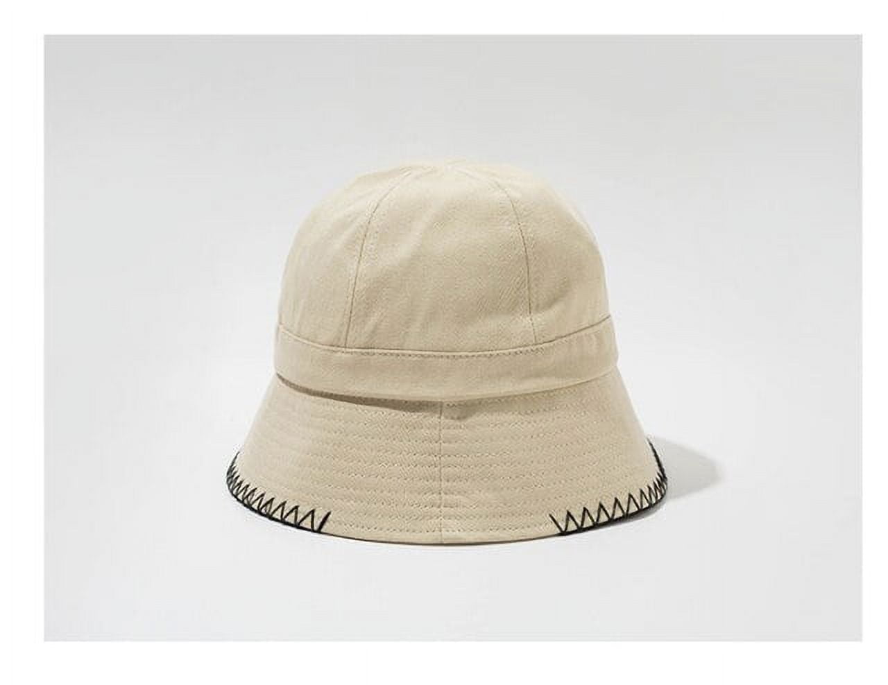 CoCopeanut Fashion Cotton Summer Bucket Hat Fishing Cap Soild Foldable ...