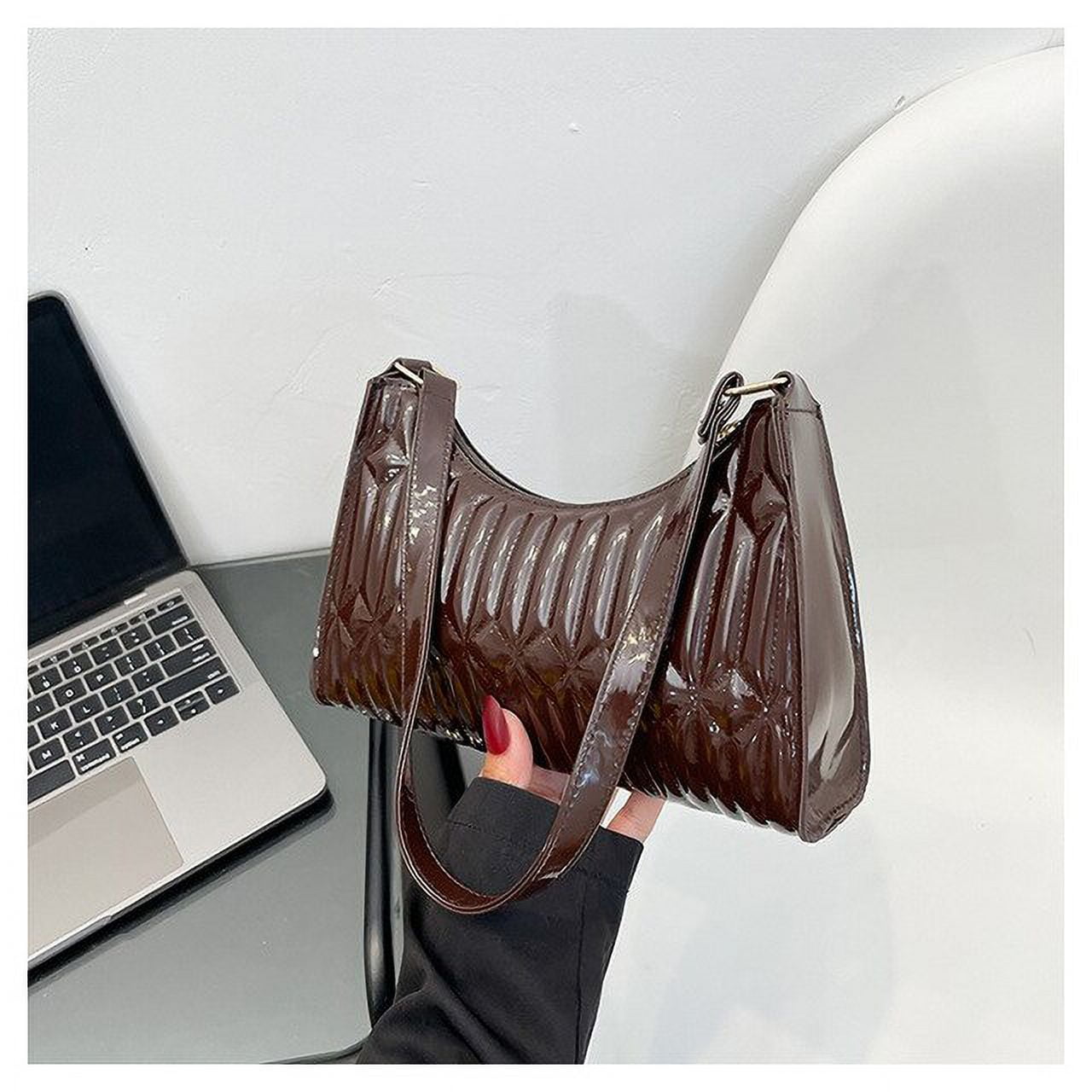 CoCopeanut Fashion Retro embroidery thread Women Luxury Handbag PU ...