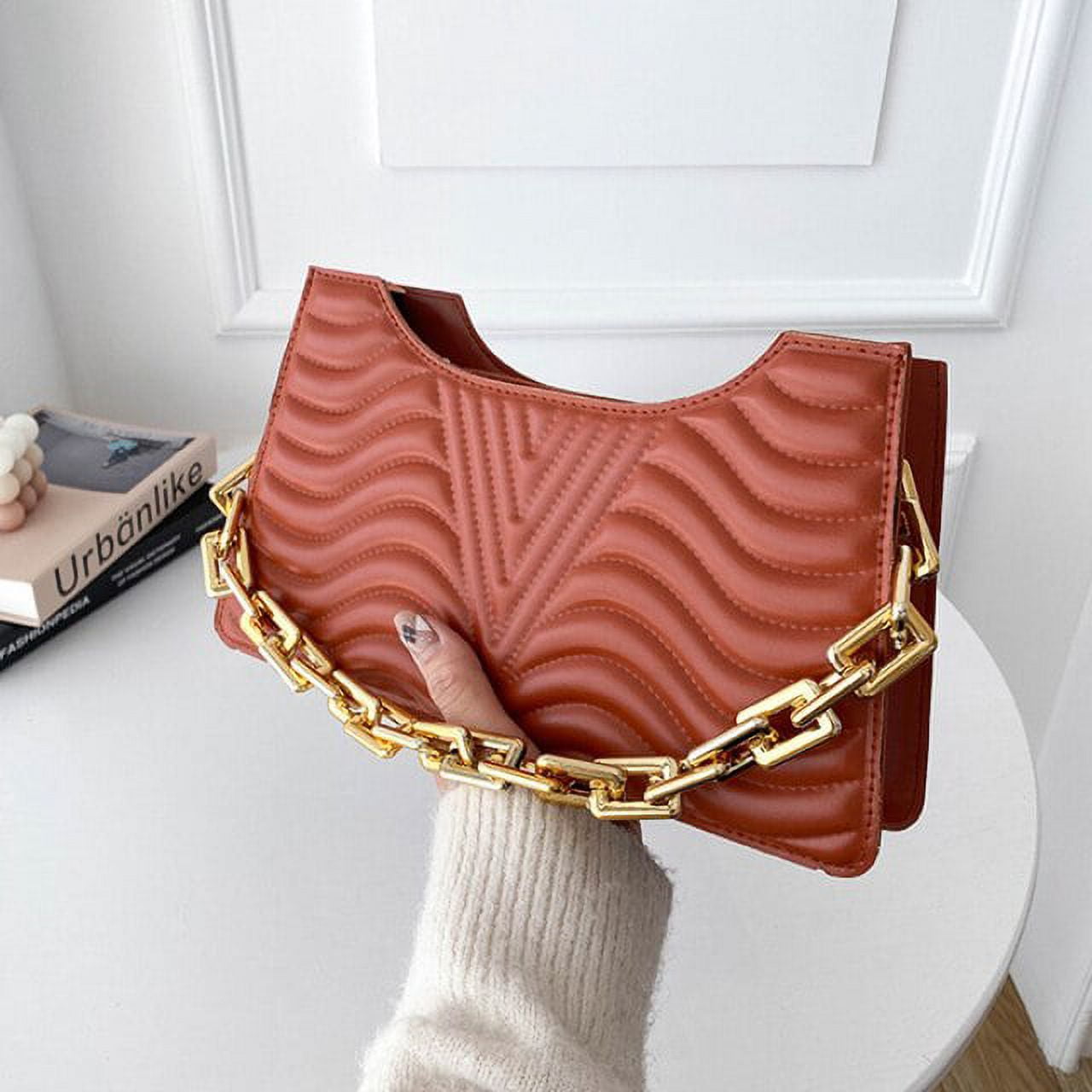 CoCopeanut Fashion Rhombus Women's Bags New Trend PU Leather Shoulder ...