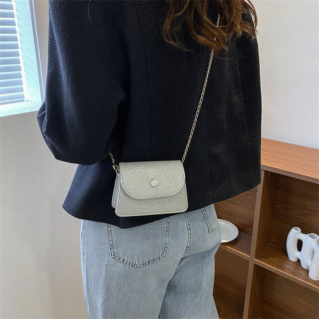 CoCopeanut Fashion Shining Women Small Shoulder Designer Underarm Bag ...